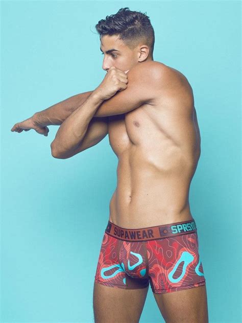 Supawear Sprint Trunk Guerilla Red MAAT XL Heren Ondergoed