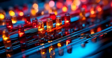 Small Bright Light Bulbs Micro Diodes Ai Generated Image Premium Ai Generated Image