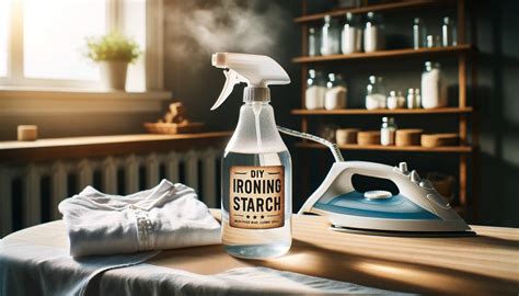 How To Make Homemade Ironing Starch Quick Steps