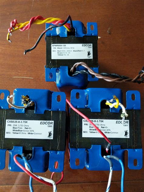 Edcor Single Ended Output Transformers And Power Transformer For Sale Canuck Audio Mart