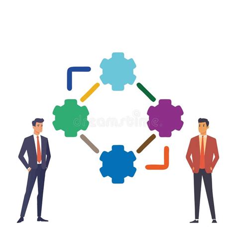 Business Management Concept Business Vector Concept Service Stock