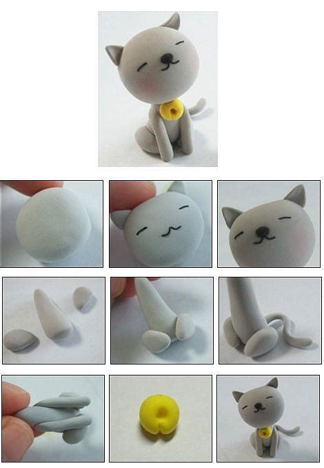猫软陶教程 我可以让所有的孩子们！