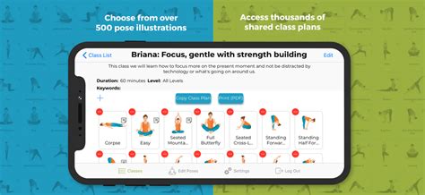 Yoga Class Plan Professional Sequence Builder For Teachers