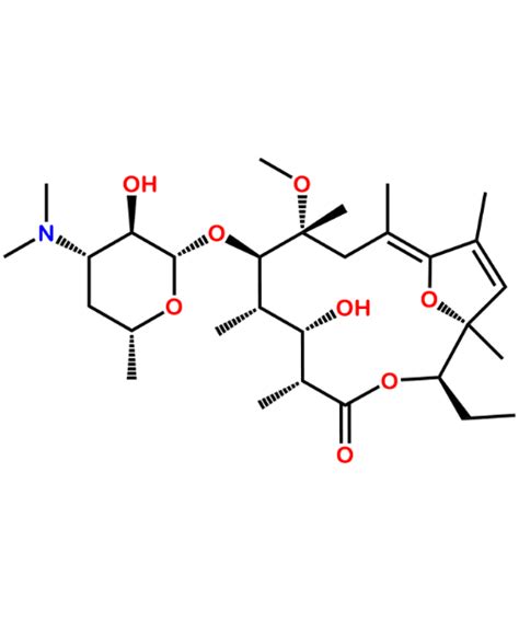 CAS Clarithromycin EP Impurity K Impurity Manufacturers Suppliers India