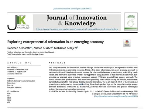 Entrepreneurship Innovation Research Auk Gust Academiccollaboration Emergingeconomies