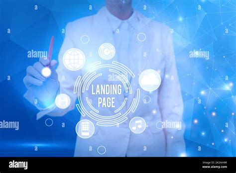 Text Caption Presenting Landing Page Business Showcase Website