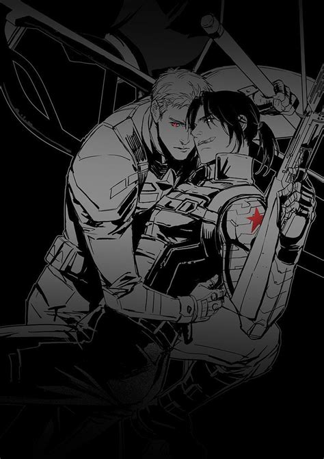 Dark Hydra Steve Bucky The Winter Soldier Stucky Marvel Fan Art Marvel