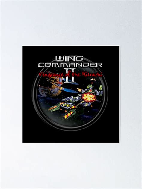 Wing Commander Ii Poster For Sale By Marcosmorrison Redbubble