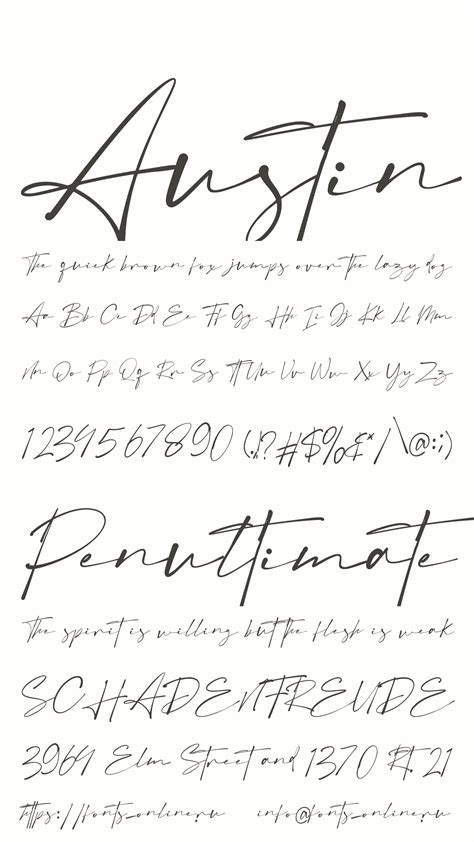 Austin Font