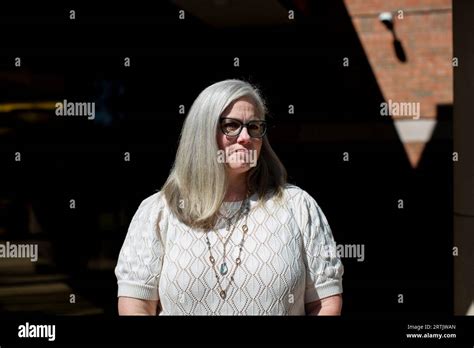 Adeline Hambley Ottawa County Mich Health Officer Poses For A Portrait Outside Of The