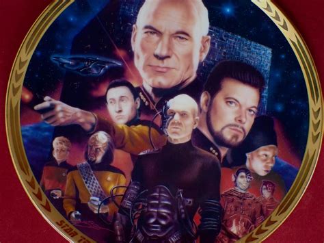 Star Trek Tng Plate The Best Of Both Worlds ̈ ̈ The Episodes