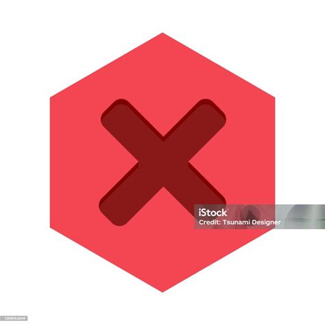 잘못된 표시 교차 표시 거부 거부 아니 거짓 아니 확인 잘못된 선택 작업 완료 투표 0명에 대한 스톡 벡터 아트 및 기타 이미지