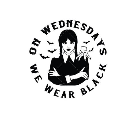 Wednesday Addams Svg Bundle Ditalgo Digital Goods Store