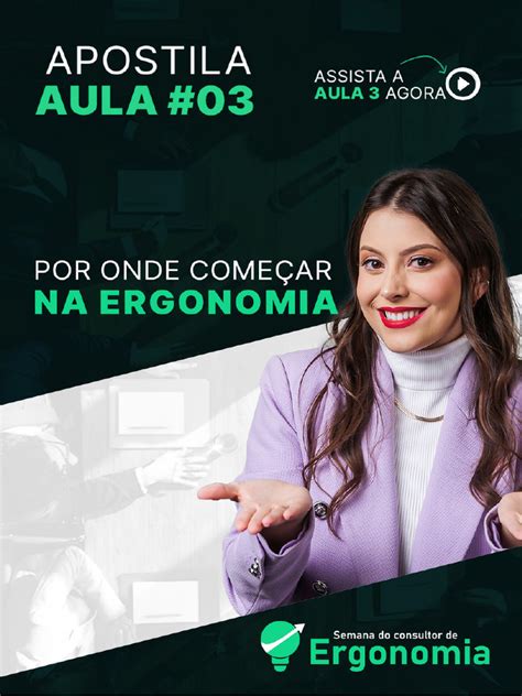 Apostila Aula 3 Ix Semana Do Consultor De Ergonomia 2023 Pdf