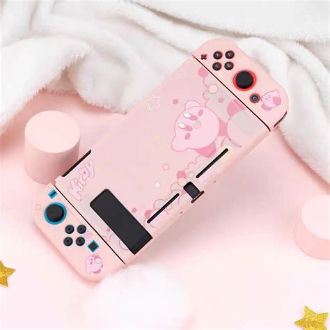 Wishaven Kirby Pink Nintendo Switch Protective Shell