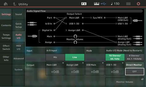 Routing Audio Channels Easy With One Click MONTAGE Series Synthesizers Synth Forum
