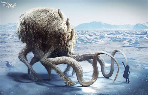 Luca Nemolato A Wrinkle In Time Early Creature Concept Art