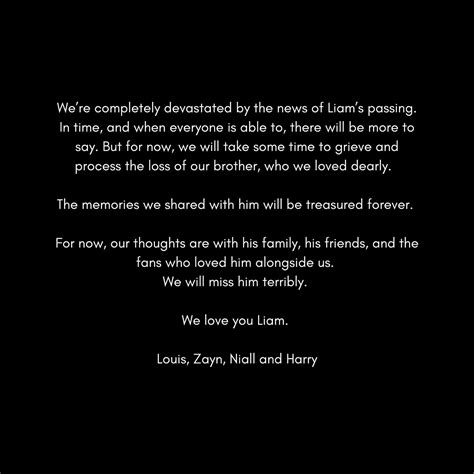 One Direction Have Broken Their Silence After Liam Payne Death