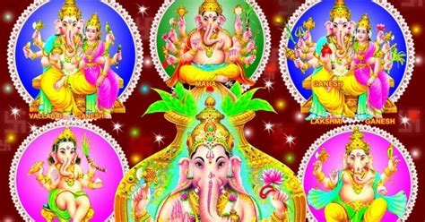 9 Days Of Ganesh Chaturthi Navaratri 9 Forms Of Ganesha Pooja Hindupad
