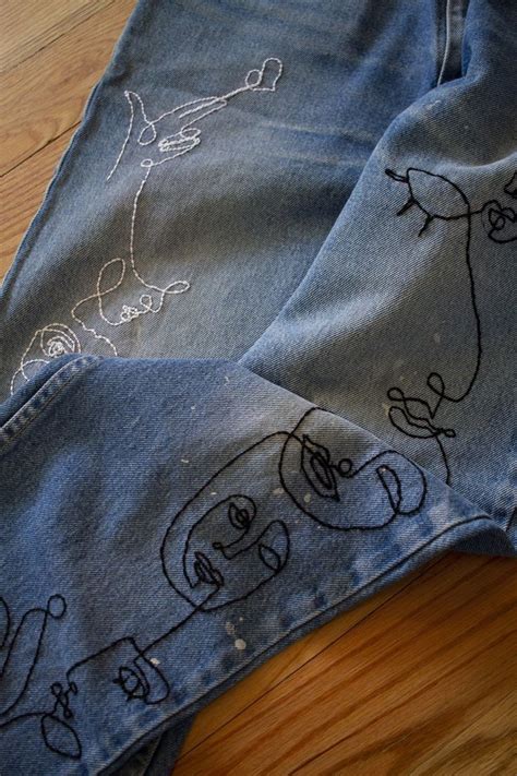 Pin By Michaela Sinclair On Embroidery Clothes Embroidery Diy