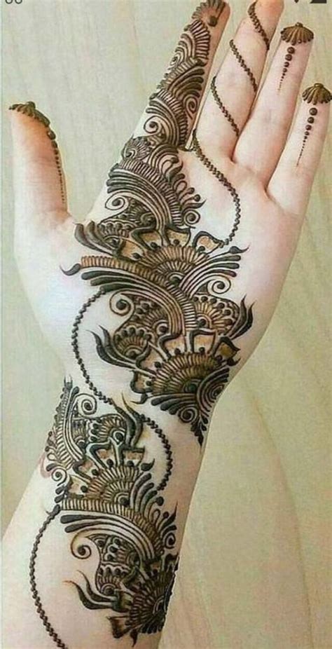 Best Mehndi Design For Girl Henna Simple Designs Weddingbels