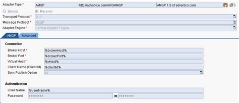 Advantco Amqp Adapter For Sap Pi
