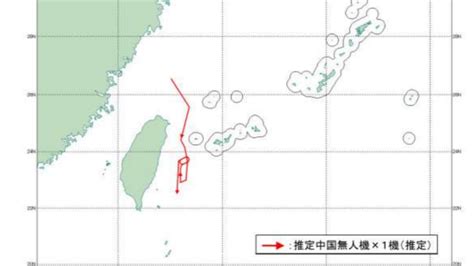 疑似中國無人機僅隔6天又出現 日本確認無人機飛經日台間空域