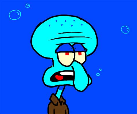 Squidward Kills Spongebob Drawception