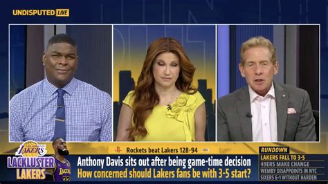 Skip Bayless Leaves Undisputed Viewers Shocked With Live La Lakers Take