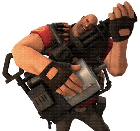 Heavy Tf2 Tf2 Gun Heavy Yay Free Png Picmix