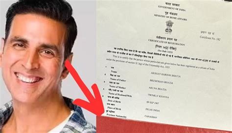 Akshay Kumar Now Officially Indian Citizen Catch News