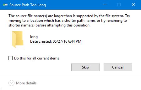 The Long Saga Of Long Path Names BASeCamp Programming Blog