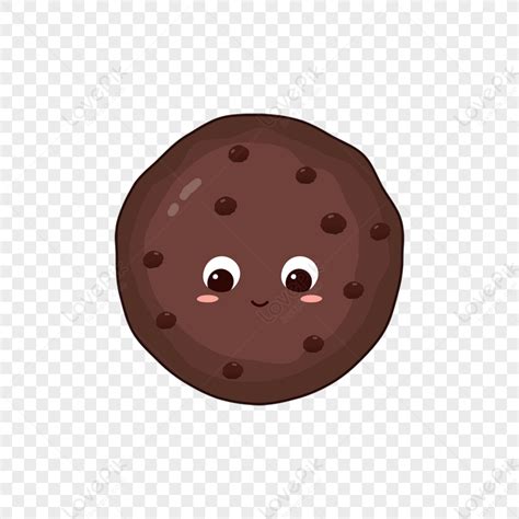 재미있는 표현 디저트 만화 초콜릿 콩 쿠키 쿠키 클립 아트비스킷코코아 Png 일러스트 무료 다운로드 Lovepik