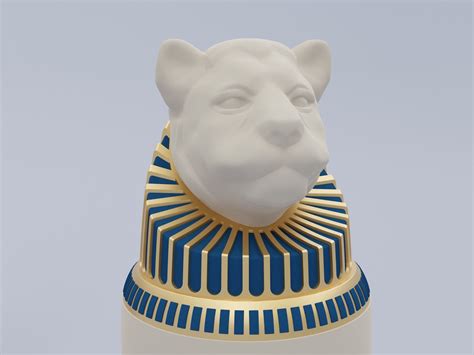 Canopic Jars Set The Mummy 3d Model 3d Printable Cgtrader