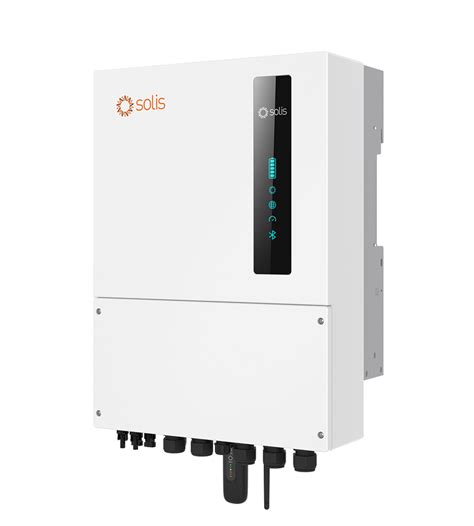 Solis 6kw Ip66 Hybrid Solar Inverter With 9600w Solar Capacity Dual Ou