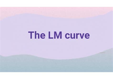 SOLUTION LM Curve Studypool