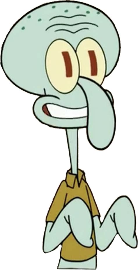 Squidward Tentacles Happy Vector By Mrtoonlover83 On Deviantart