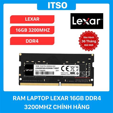 Ram Laptop 16gb Lexar Ddr4 3200mhz Chính Hãng Ld4as016g B3200gsst Shopee Việt Nam