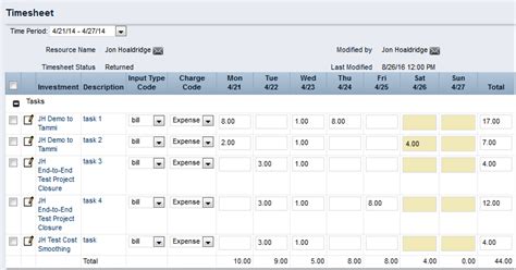 Timesheet Split Process Oracle RegoXchange