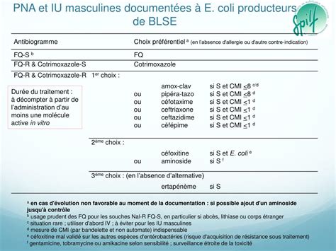 PPT Diagnostic et antibiothérapie des infections urinaires