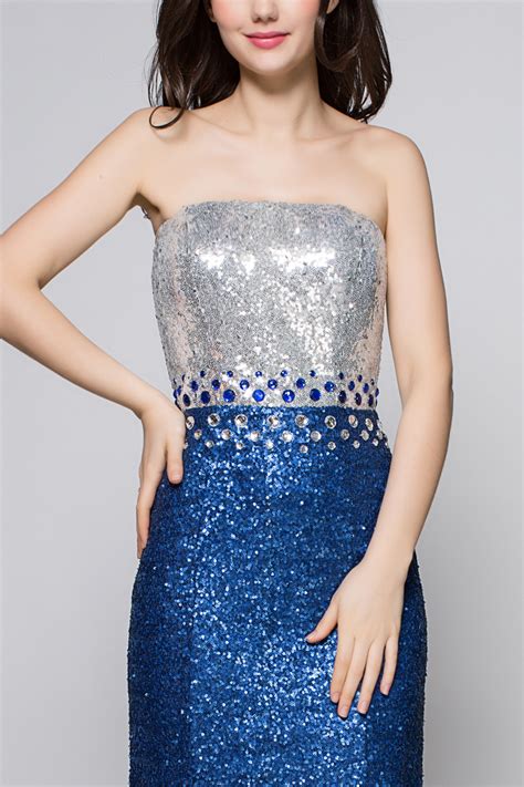 Silver Blue Dress Manhattanjulu