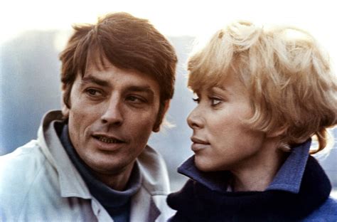 Alain Delon Och Mireille Darc Tavlor Och Bilder
