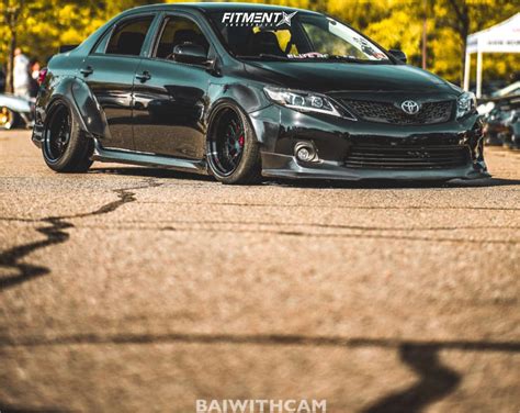2013 Toyota Corolla S With 18x10 5 Esr Forged Es1 T Classic And Lexani