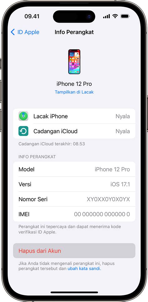 Memeriksa Daftar Perangkat Id Apple Untuk Mengetahui Lokasi Masuk Anda Apple Support Id