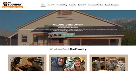 Tour The Shop The Foundry Lyndon Vt