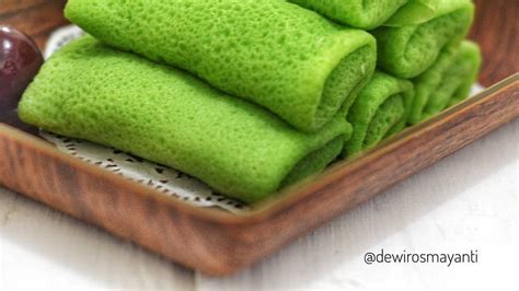Resep Dadar Gulung Pandan Isi Unti Gula Merah Gurih Dan Legit Hot