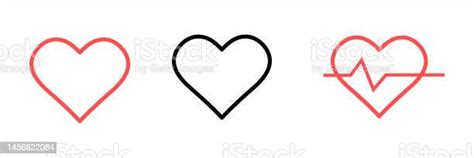 좋아요 및 하트 아이콘 세트입니다 라이브 스트림 비디오 채팅 좋아요 흰색 배경에 격리된 빨간색 하트 웹 단추와 같은 소셜 그물