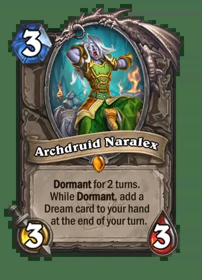 Archdruid Naralex Legendary Hearthcard