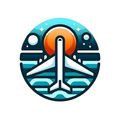 Premium Photo A Plane Logo