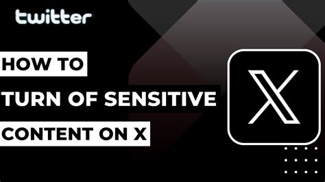 How To Turn Off X Sensitive Content Setting YouTube